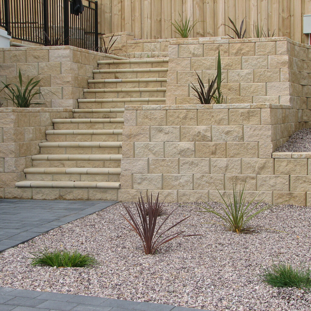Textured Easy Lock Block | Adelaide Retaining Wall Block | Tasman Blocks