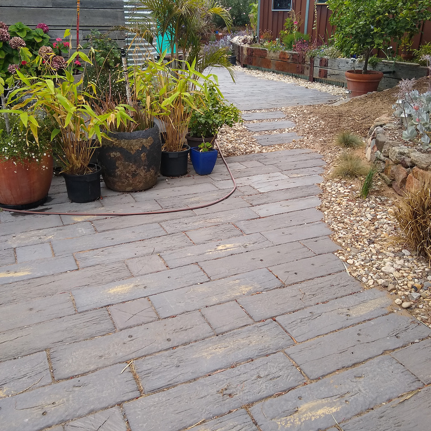 Timber Stone Pavers | Wood Finish Pavers with Durability of Stone